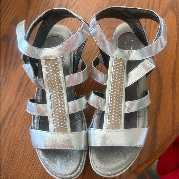 Naot | Shoes | New Wo Box Silver Strappy Naot Womens Sandals | Poshmark
